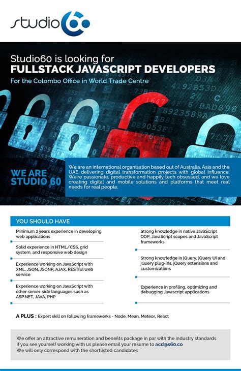full stack javascript developers