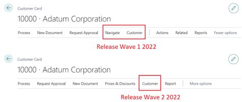 business central v21 action bar — matalino