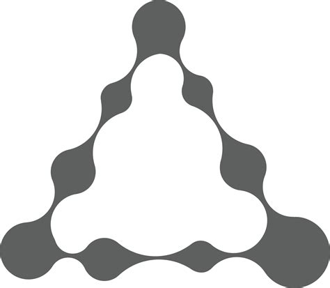 Metaball Connected Blobs Shapes In Pattern Morphed Fluid Symbol