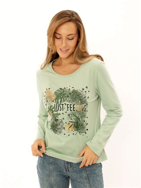 Fleurtex Футболка 325147 к1257сх Светлый Хаки оптом от Engros