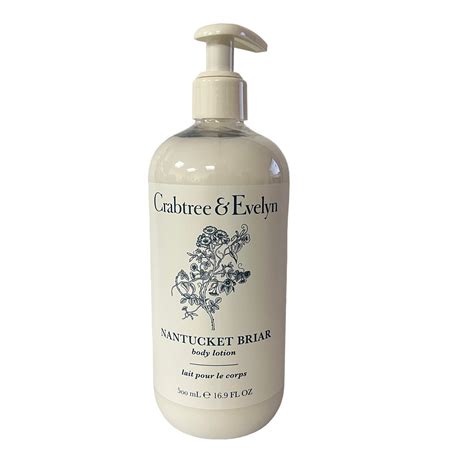 Crabtree & Evelyn Nantucket Briar Body Cream Lotion 16.9 fl oz 500mL ...