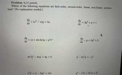 Solved Problem 115 Points Which Of The Following