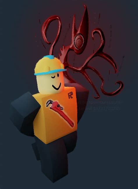 Builderman Block Tales Art Journal Inspiration Roblox Funny Character Design