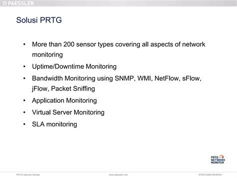 Prtg Network Monitoring Pptx