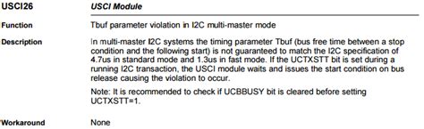 About Msp430f5438a I2c Timing Msp Low Power Microcontroller Forum