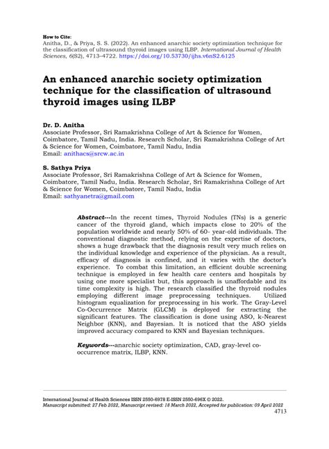 Pdf An Enhanced Anarchic Society Optimization Technique For The
