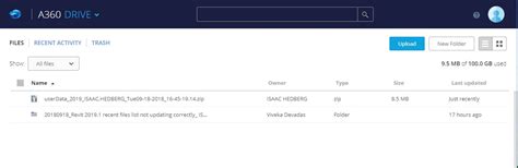 Solved 20191 Recent Files List Not Updating Correctly Autodesk