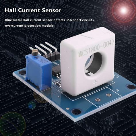 wcs1800 hall current sensor detection 35a short circuit