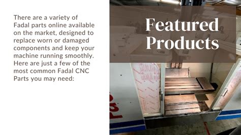 PPT Upgrades Fadal CNC Replacement Parts PowerPoint Presentation Free Download ID 12040514