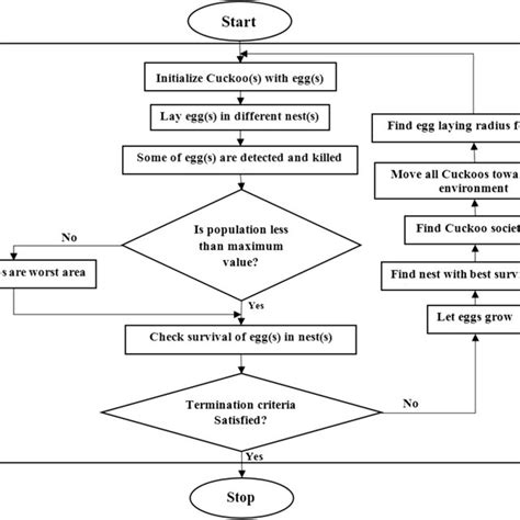 Flow Chart Of The Cs Algorithm Download Scientific Diagram