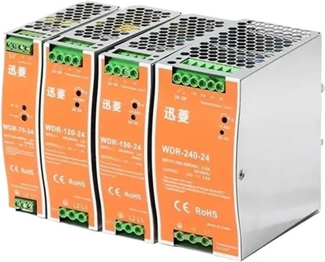 Wdr 75w 120w 150w 240w Switching Power Supply 220v To 24v