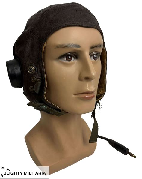 Original Raf C Type Flying Helmet Size 3 In General