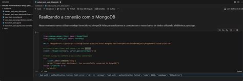 Conectando O Mongodb Ao Python Pipeline De Dados Integrando Python Com Mongodb E Mysql