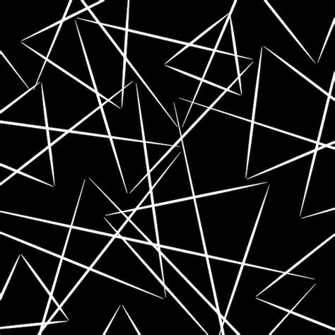 Premium Vector Abstract Geometric Background Chaotic Lines In Perspective