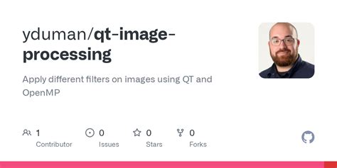 Github Yduman Qt Image Processing Apply Different Filters On Images Using Qt And Openmp
