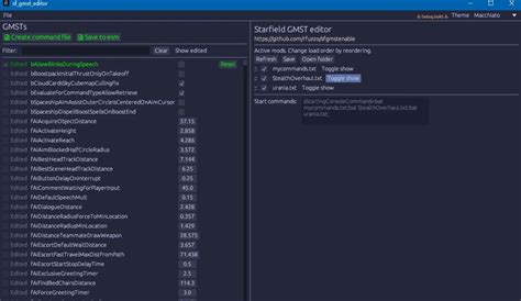 Game Settings Editor Starfield Mod Download