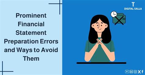Errors In Financial Statement Preparation And Ways To Avoid Them