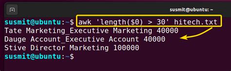 The “awk” Command In Linux 11 Practical Examples