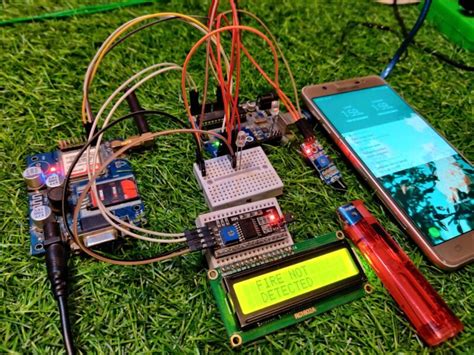 Forest Fire Gsm Based Project Major Project Ece Techatronic