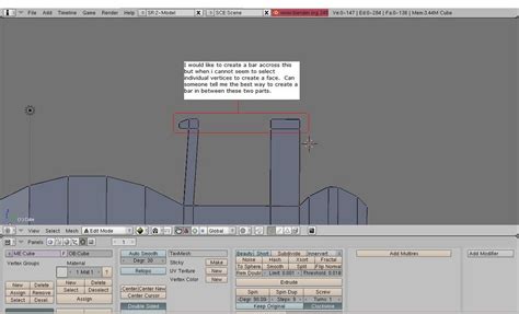 selecting an individual vertice basics and interface blender artists