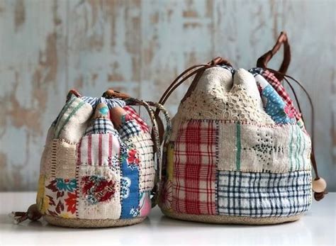 손바느질 🧡 On Instagram Patchwork Quilt Handsewing Bucketbag 손바느질 퀼트백 2019년여름가방 며칠동안의 두통과