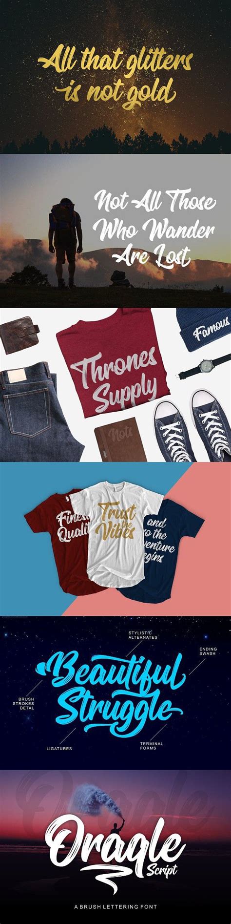 Oraqle Script Font Free Script Fonts Lettering Fonts Brush Lettering Font