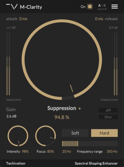 Techivation M Clarityレビュー 中低音域をスッキリさせるなら最短最速