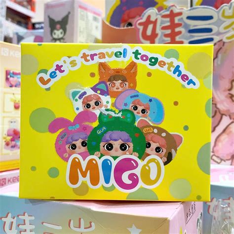 Blindbox Migo Full Set 8 Box Migo Lets Travel Together Hàng Có Sẵ