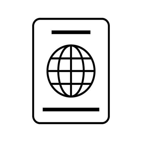 Premium Vector Passport Icon Design Vector Template