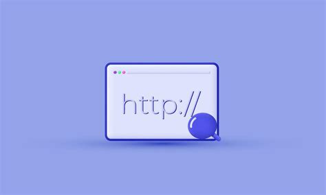 3d Web Window Link Hyperlink Website Icon Vector Illustration