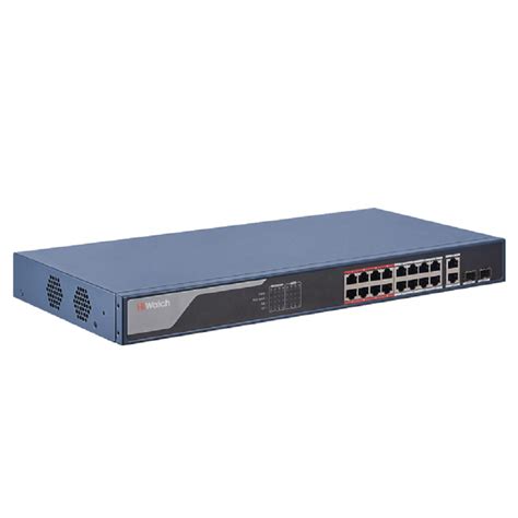 Управляемый коммутатор на 16 PoE портов SWT-1318P купить недорого с ...