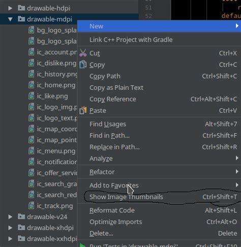 Show All Drawable Content In Android Studio Stack Overflow