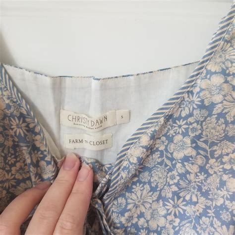 Christy Dawn Adele Dress In Daisy Blue Size Depop