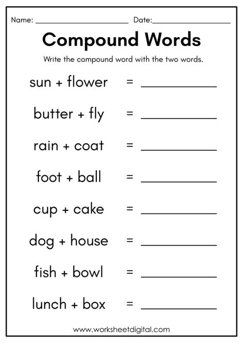 Grade 6 English Worksheets
