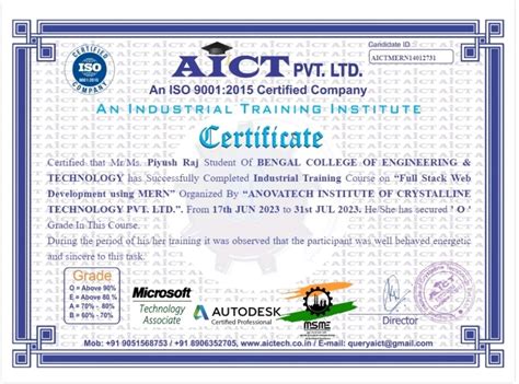 Piyush Raj On Linkedin Summerinternship Webdevelopment Fullstackdevelopment Aicteinternship