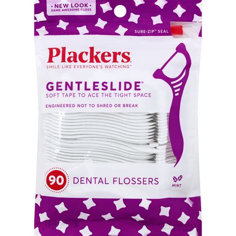 Plackers Micro Mint Dental Flossers Mint 90 Ct Delivery Or Pickup
