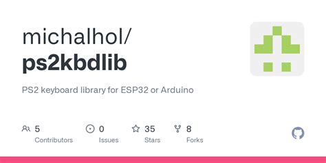 Github Michalholps2kbdlib Ps2 Keyboard Library For Esp32 Or Arduino