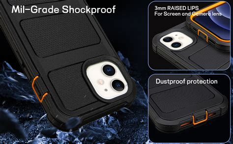 Amazon Com For Defender Phone Case IPhone 12 Case With Belt Clip For Shockproof IPhone 12 Case