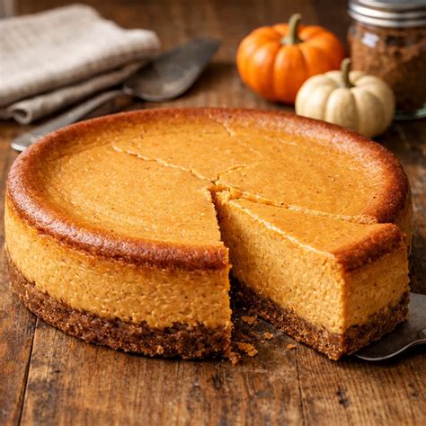 Traditional Pumpkin Cheesecake Recipe Itsonlyrecipes