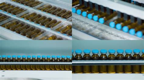 口服液自动化制药生产线 3840x2160 高清视频素材下载 编号 29305566 实拍视频 光厂 Vj师网