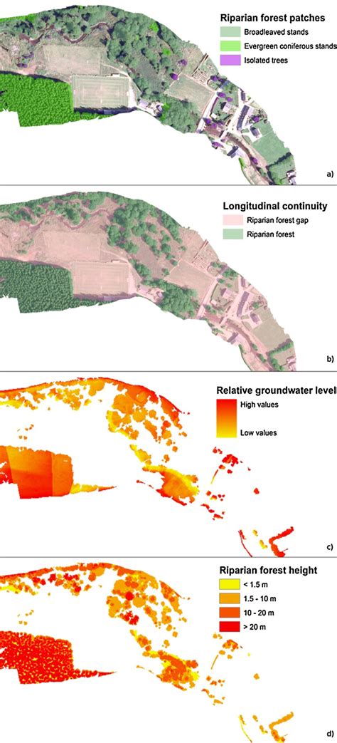 Mapping Riparian Zone And Floodplain Attributes A Patch Detection Download Scientific