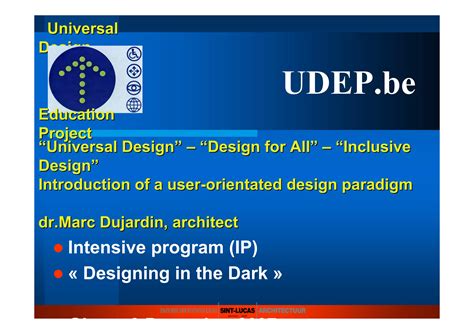 marc dujardin introduction of a user orientated design paradigm ppt