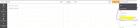 dynamic title in sheet but not in app overview qlik community 1630147