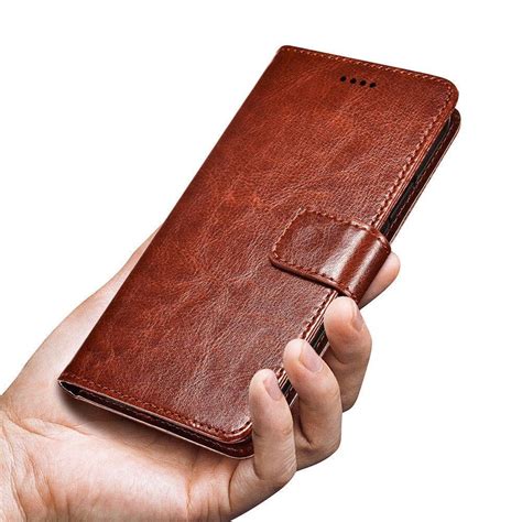 Brown Leather Flip Cover At Rs In New Delhi Id