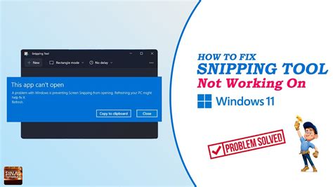 My Snipping Tool Is Not Working Sellerpoo