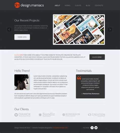 Html шаблон Html и Css шаблоны ПРОСТЫХ сайтов