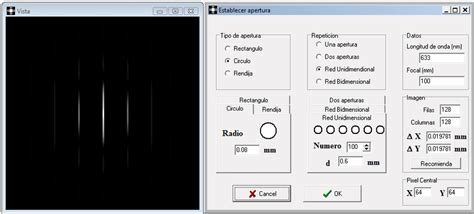 Simulated Diffraction Pattern Of An Object Based On A 1 Dimensional Download Scientific Diagram