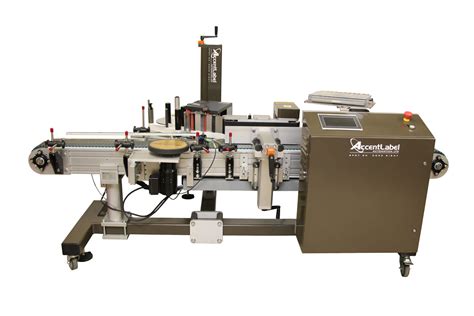 Bottle And Side Labeling Equipment Accent Label Automation