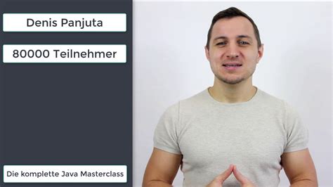 Die Komplette Java Masterclass Youtube