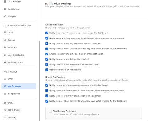 Managing Notification Settings In Embedded BI Bold BI Docs